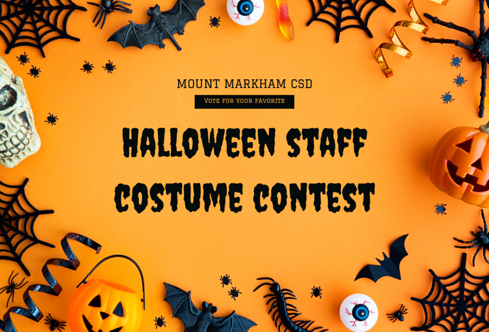 Halloween Staff Costume Contest | Mount Markham Central School District